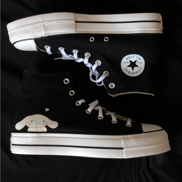 Hello Kitty | Shoes | Cinnamoroll Hello Kitty Platform Converse | Poshmark